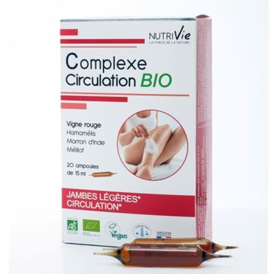 Complexe circulation bio ampoules Nutrivie | Espace Produits Bio